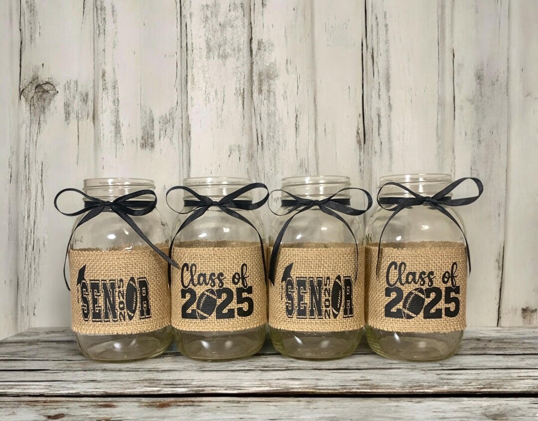 Graduation Centerpieces Football Player Class of 2025 Football Graduate ...