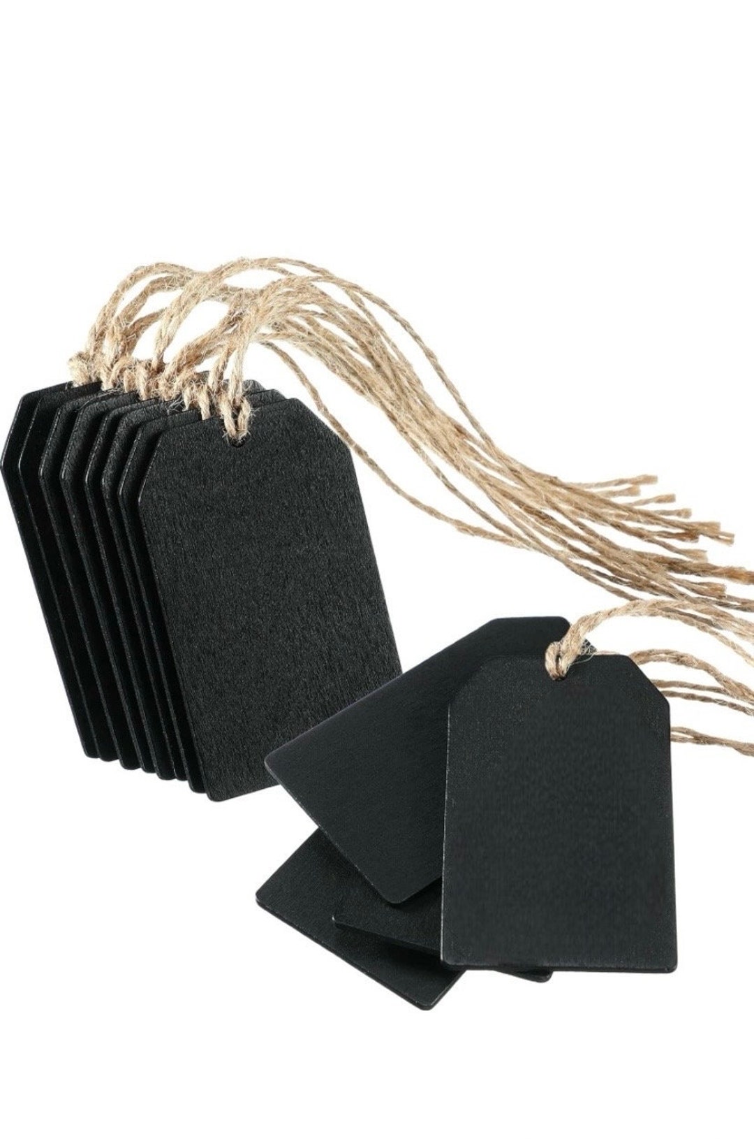 Wood Chalkboard Tags Erasable Gift Tags Organizational Labels for ...