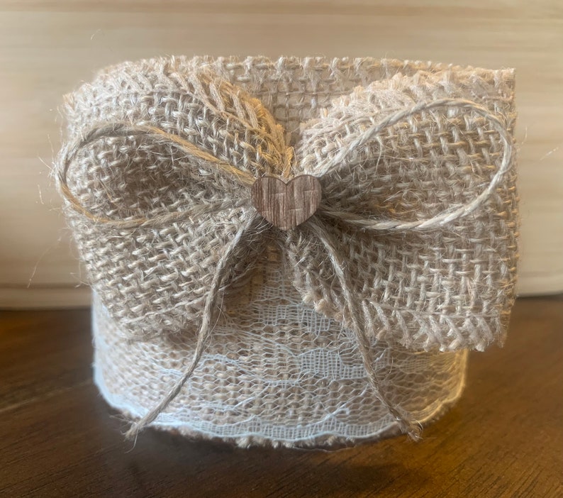 Rustic Bridal Shower Decorations Burlap Mason Jar Centerpieces - Etsy