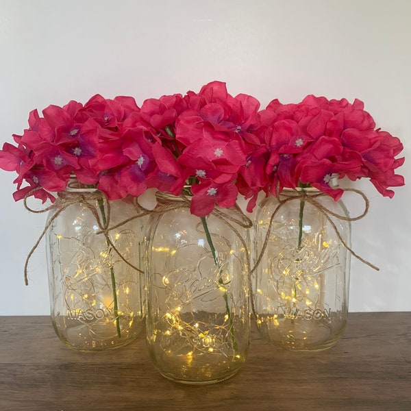 Hot Pink Table Centerpieces - Etsy