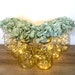 Sage Table Centerpieces Fairy Light Mason Jar Wedding Centerpieces ...