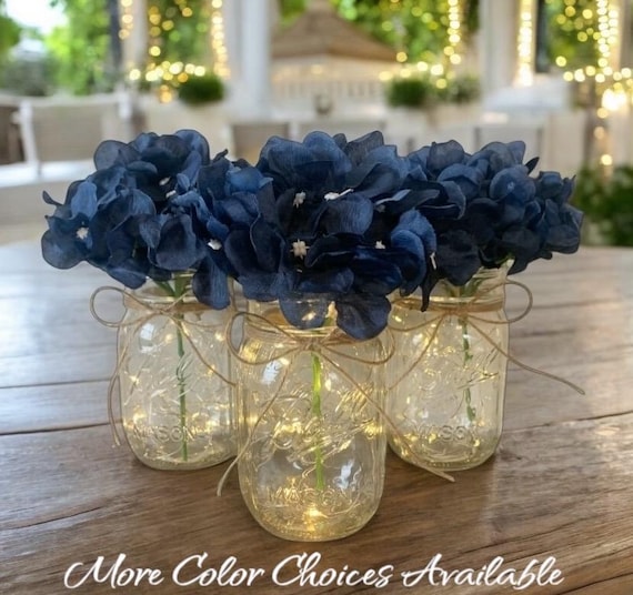 Navy blue rustic wedding decor 60 photos - Astyledwedding.com