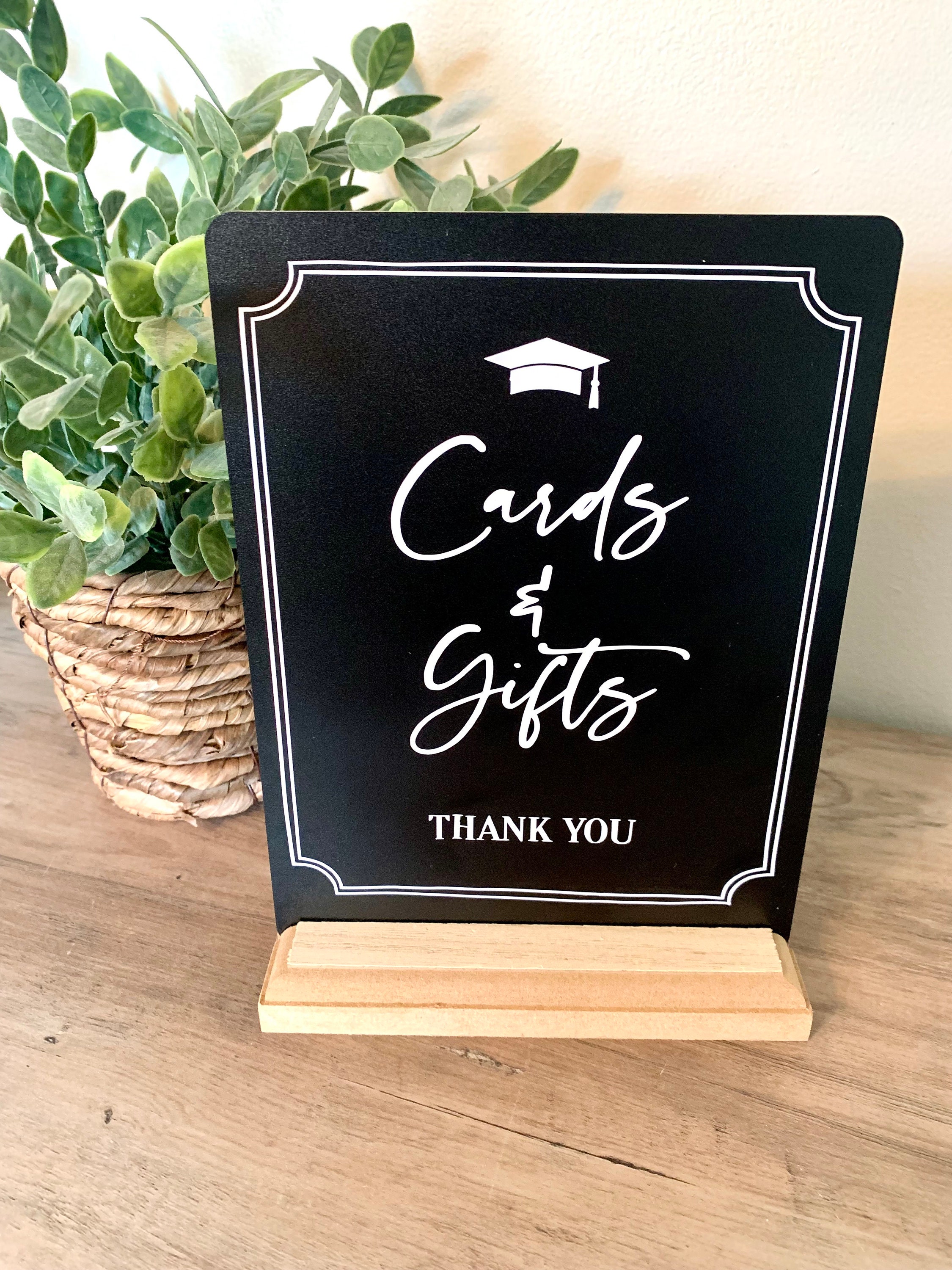 Grad Party Table Sign for Graduation Party Candy Table Sign Grad Party ...