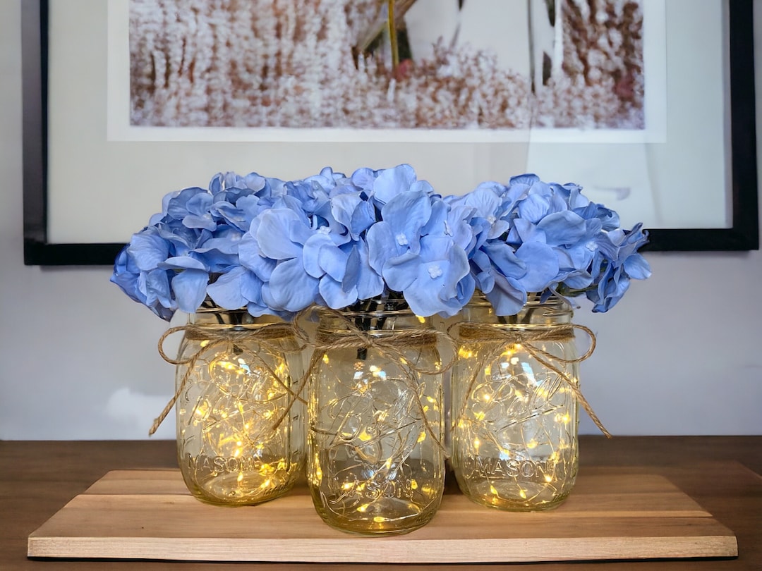 Blue Baby Shower Centerpiece Boy Baby in Bloom Theme Baby Shower Decor ...