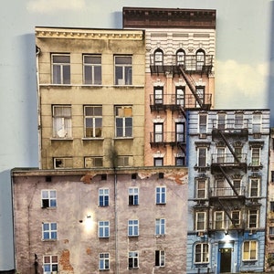 HO Scale Apartment Collage #1 - Building Flats Background - for Trains ...