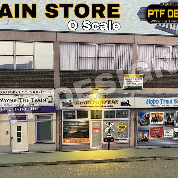 O Scale Building - Etsy
