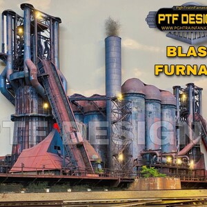 Ho Scale Steel Mill - Etsy