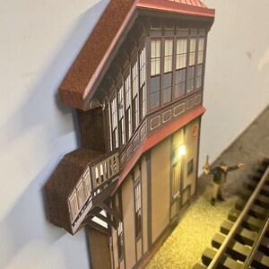 O Scale 1:48 Strasburg J Tower - Switch Tower Building Flat/front - for ...