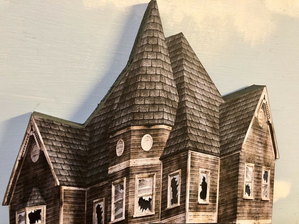 O Scale Scratch Built HAUNTED / ABANDONED HOUSE 1 Building - Etsy
