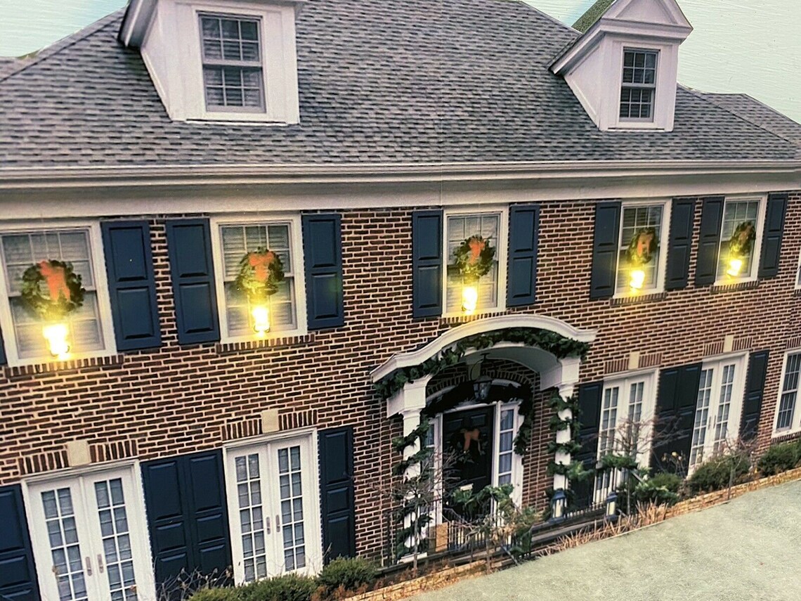 HO Scale HOME ALONE House Building Flat W/ Leds Christmas - Etsy