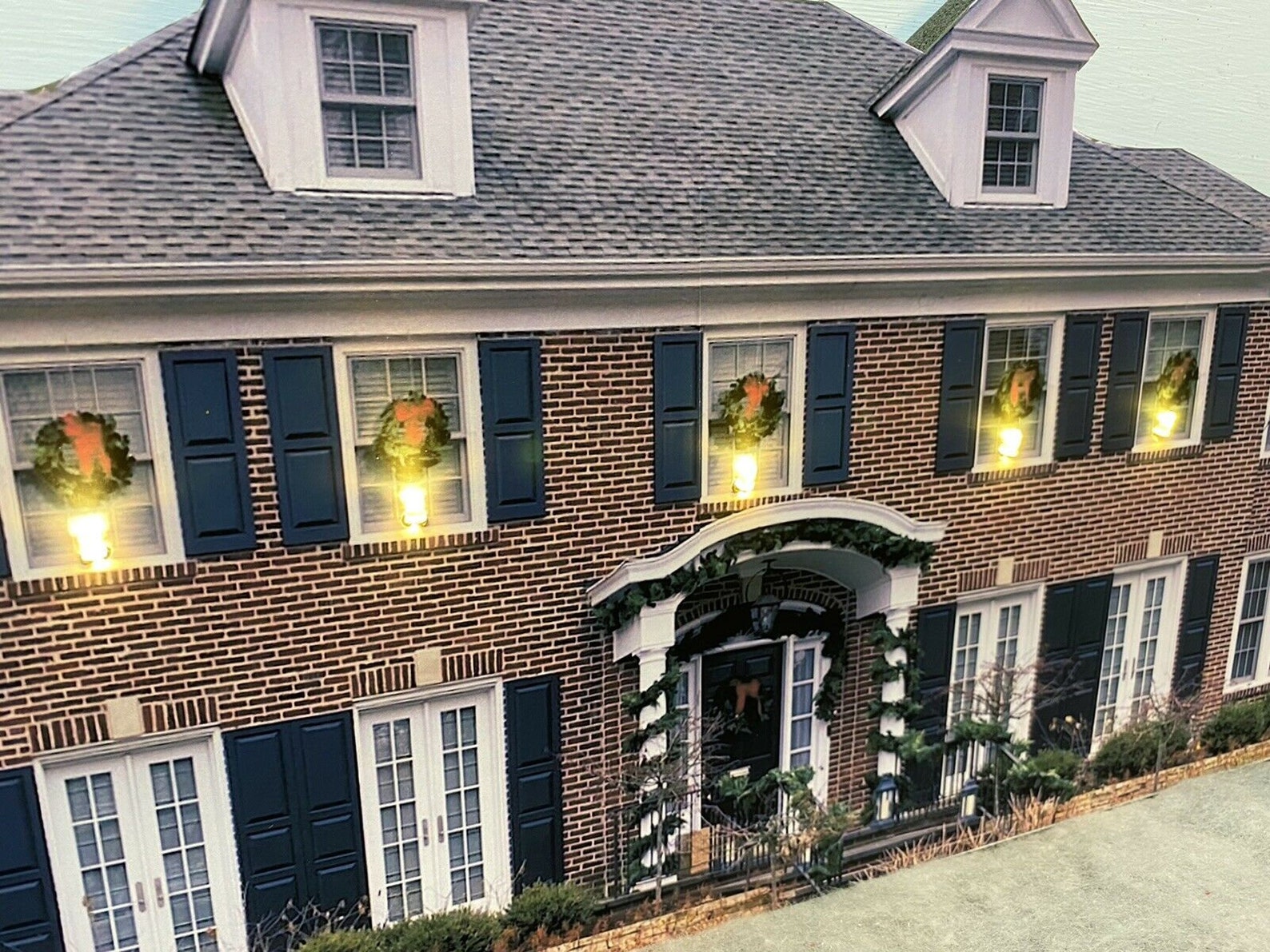 HO Scale HOME ALONE House Building Flat W/ Leds Christmas - Etsy