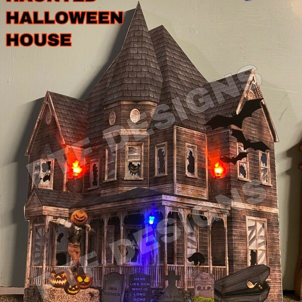 Ho Scale Haunted House - Etsy