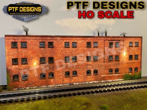 HO Scale Scratch Built Industrial 12 Building Flat/front - Etsy