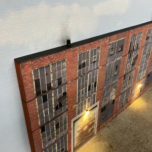 O Scale Industrial Factory Combo 1, Building Flat / Front Used for ...