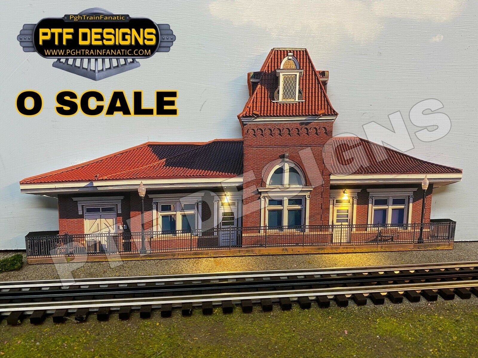 Model Train Platforms Designs