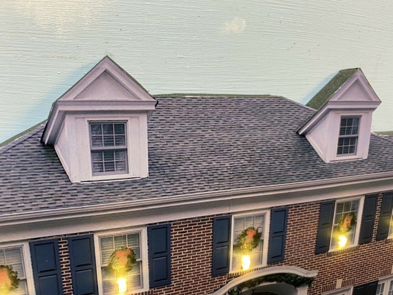 HO Scale HOME ALONE House Building Flat W/ Leds Christmas - Etsy