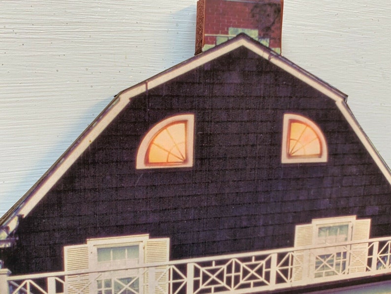 HO Scale amityville Horror House Halloween Building Flat - Etsy