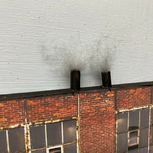 O Scale Industrial Factory Combo 1, Building Flat / Front Used for ...