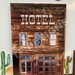 O Scale Wild West Building Flat Diorama Decoration Set of 6 - Etsy