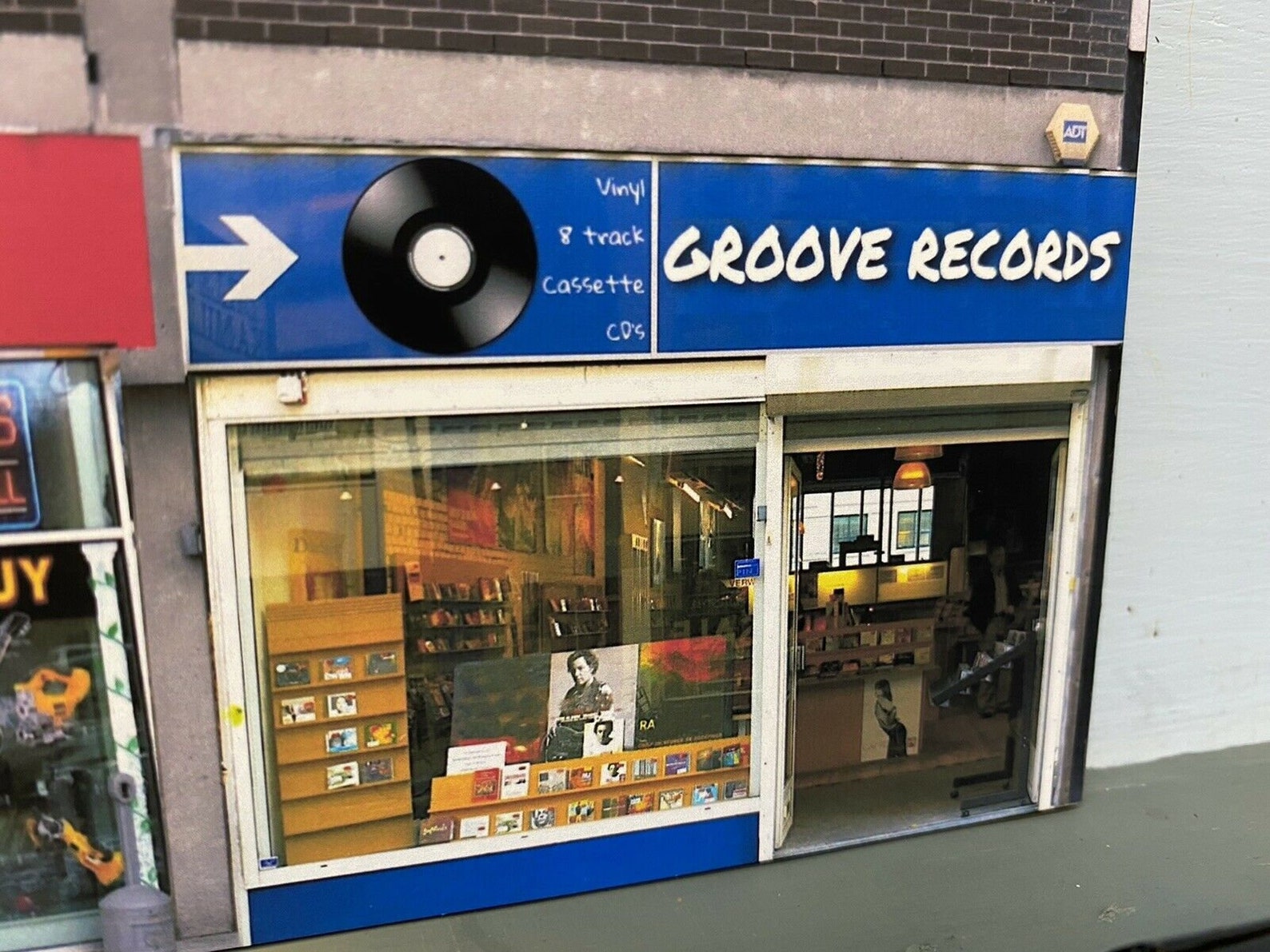 O Scale Pawn Shop Building Flat W/ LED for Background on - Etsy