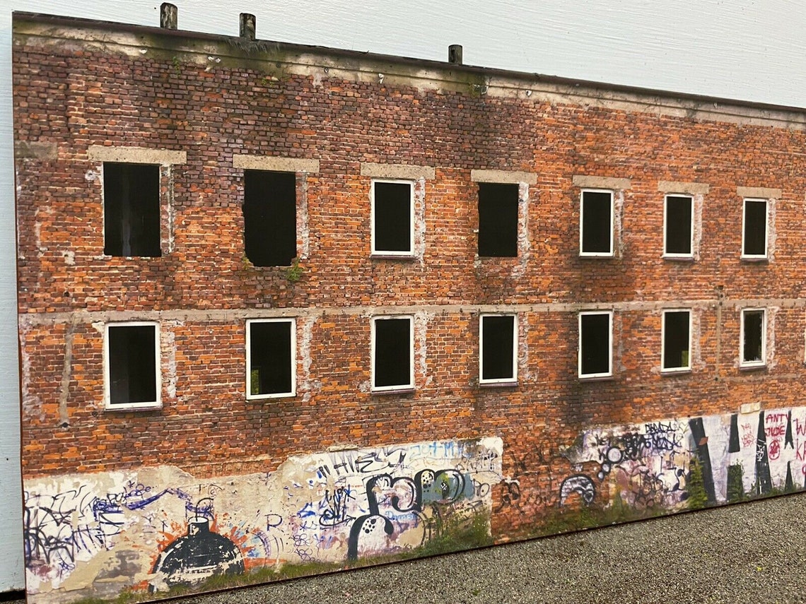 Ptf Designs O Scale ABANDONED GRAFFITI FACTORY Building - Etsy