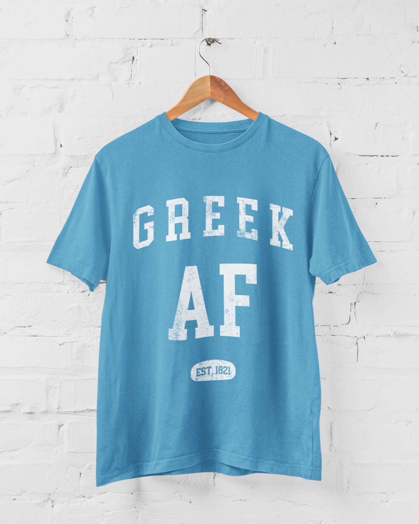 Greek AF | Unisex Greek T-shirt | Funny Greek T-shirt | Greek Gift ...