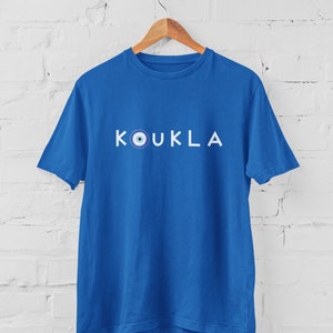 Greek Koukla Evil Eye | Unisex Greek T-shirt | Funny Greek T-shirt ...