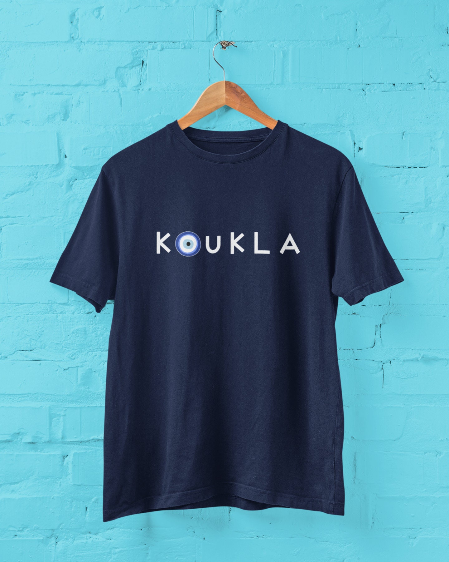 Greek Koukla Evil Eye Unisex Greek T-shirt Funny Greek - Etsy Australia