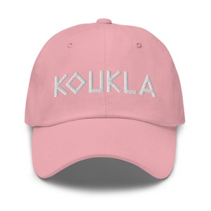 KOUKLA Dad Hat | KOUKLA Cap | Greek Dad Hat | Greek Embroidered Cotton ...