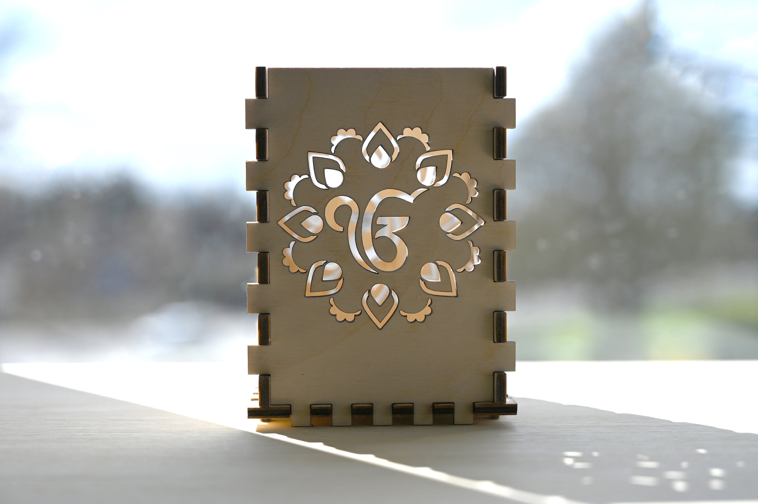 Diwali Gifts, Ek Onkar Candle Holder, Khanda Symbol, Sikh Ik Onkar ...