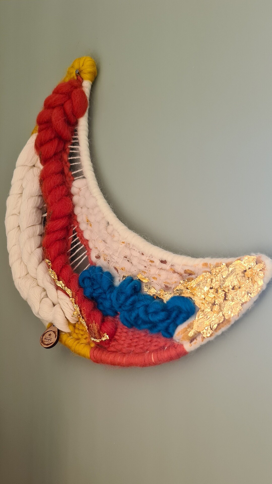 Blood Moon - Woven Wall Hanging - Etsy