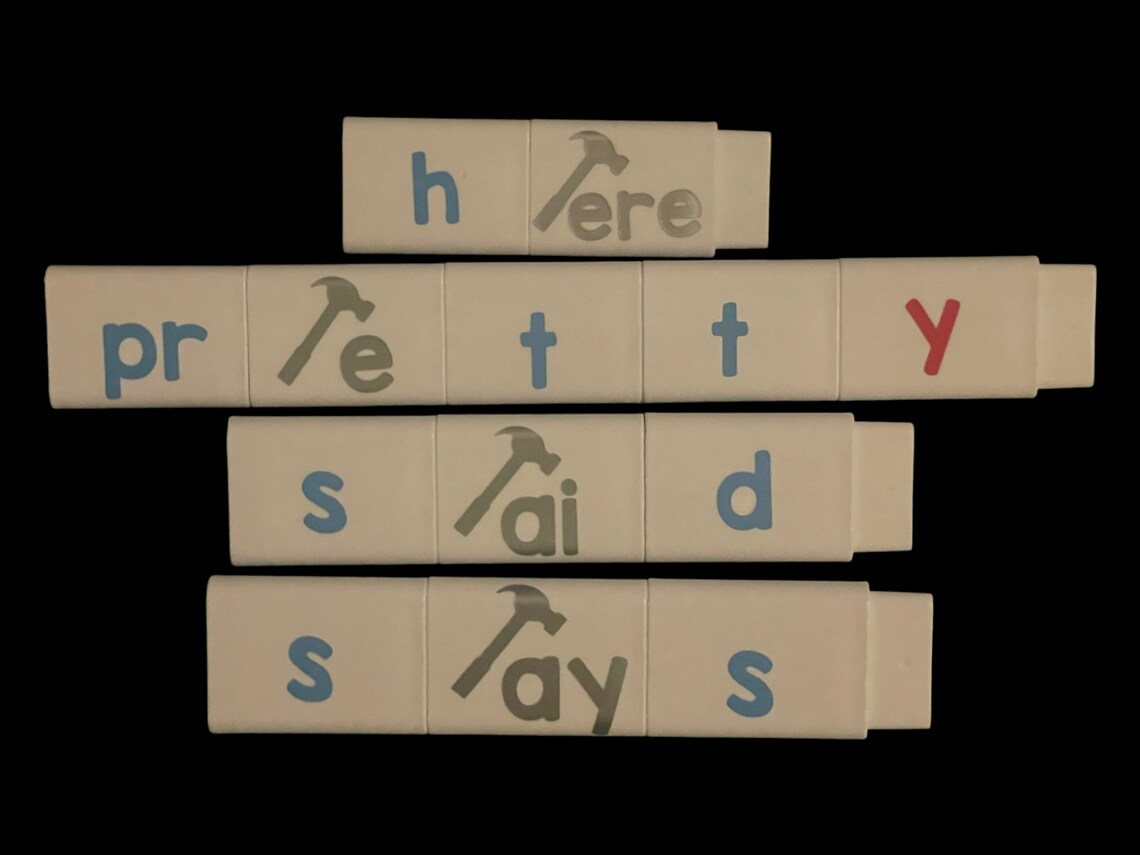 First Grade Hammer Words - Etsy