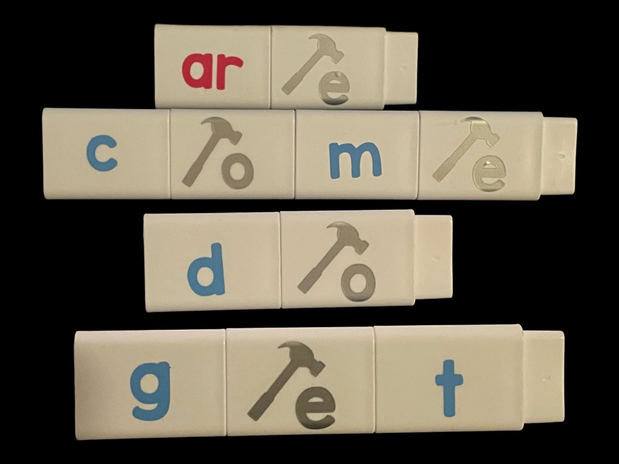 Kindergarten Hammer Words - Etsy