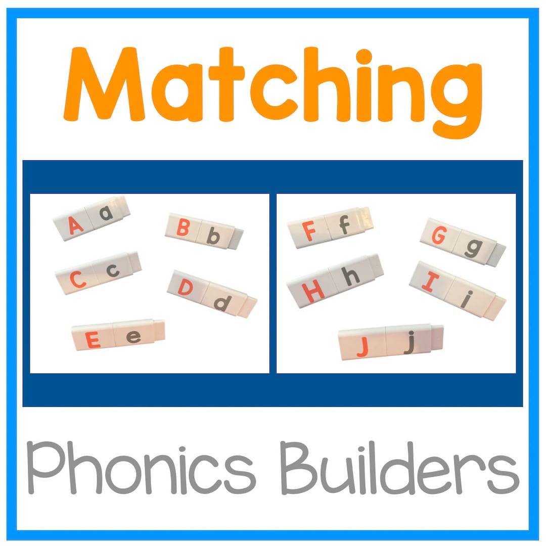 Matching Capital and Lowercase Letters - Etsy