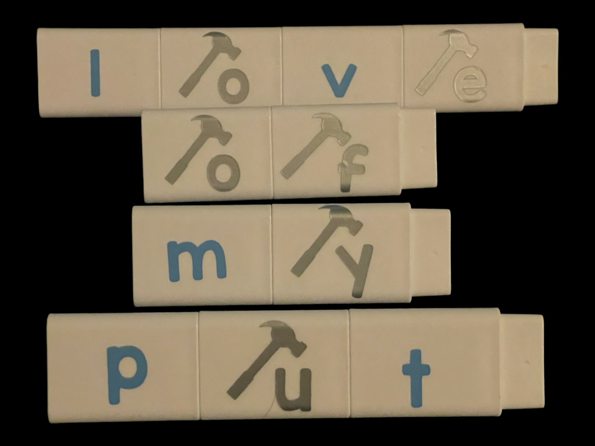 Kindergarten Hammer Words - Etsy