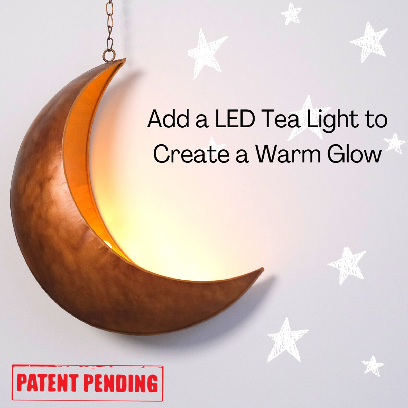 Hanging Moon Planter for Moon Room Decor Great for - Etsy