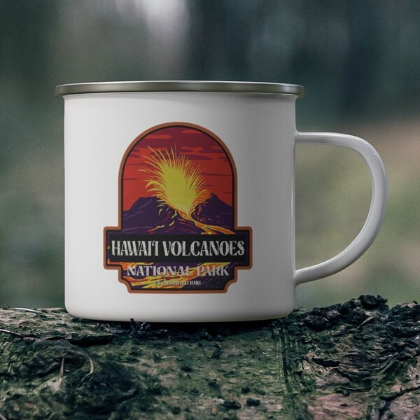 Hawaii Volcanoes Mug - Etsy