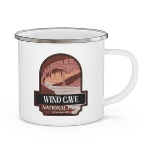 Personalized Wind Cave Mug, Wind Cave National Park Mug, Custom Camping ...
