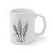 Personalized Wheat Mug, Custom Name Wheat Mug, Wheat Speckled Mug ...
