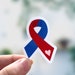 FND Awareness Ribbon Sticker Chronic Illness Chronic Illness Stickers ...