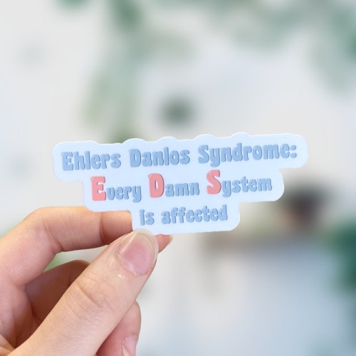 Ehlers-danlos Syndrome EDS Awareness Sticker - Etsy