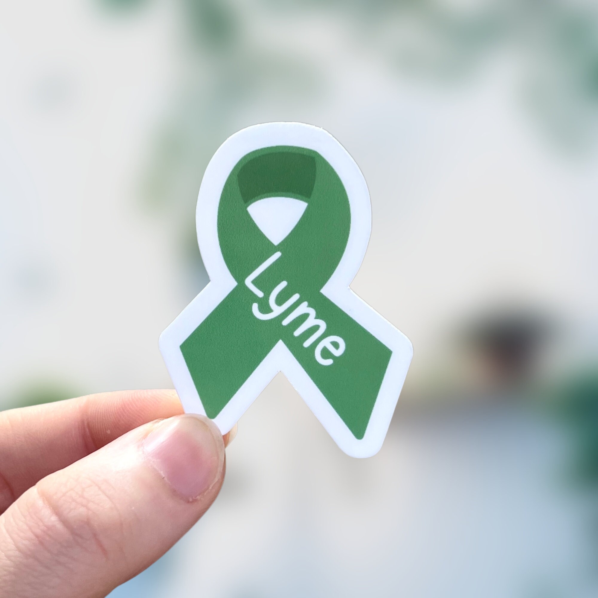 Lyme Disease Awareness Ribbon