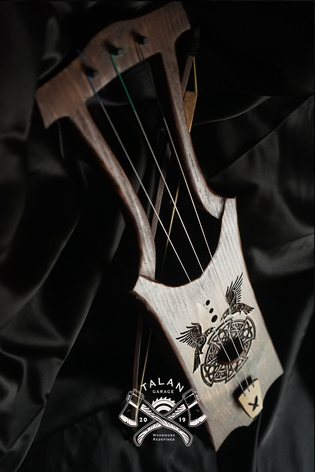 String Musical Instrument Talharpa, Viking Harp, Tagelharpa, Strakharpa ...