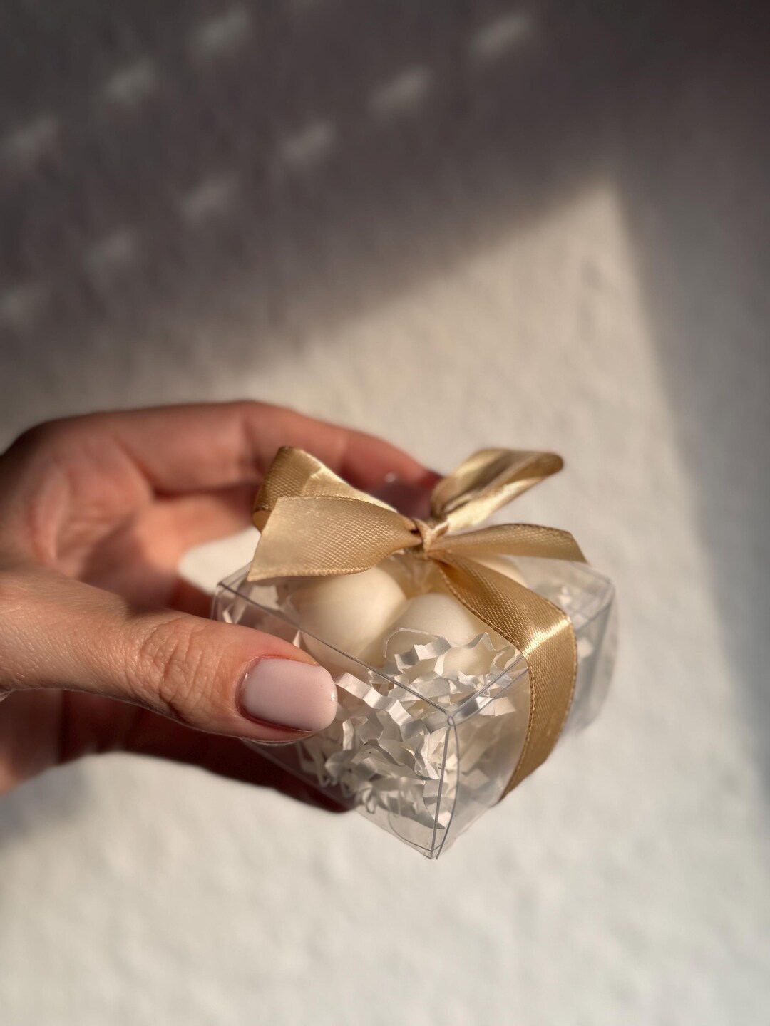 Mini Bubble Candle Bomboniere Wedding Gift Table Decoration Natural ...