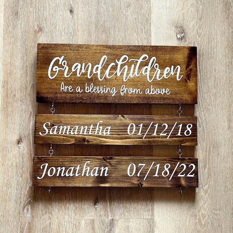 Grandparents Signs - Etsy