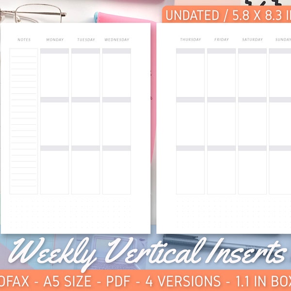 Filofax Printable - Etsy