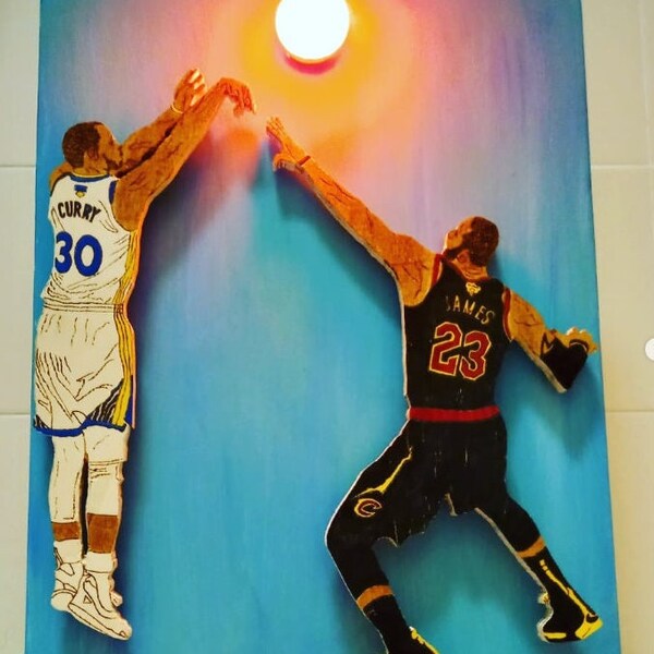 Steph Curry Lamp - Etsy