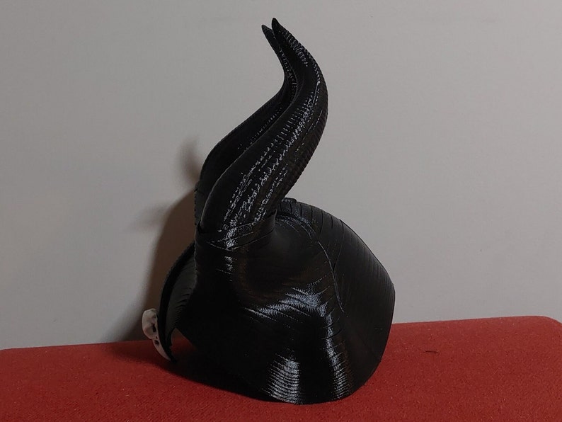 Maleficent Helmet / Crown / Skull Cap Wearable Cosplay / No Painting ...