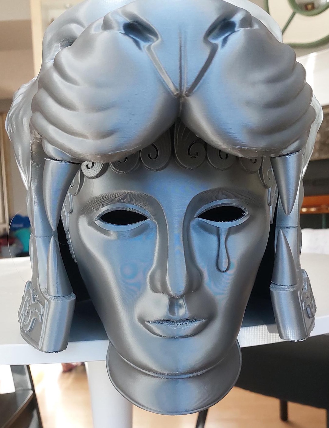 Tigris of Gaul Mask Gladiator With Magnetic Mask That Opens Up - Etsy