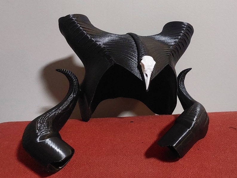Maleficent Helmet / Crown / Skull Cap Wearable Cosplay / No Painting ...